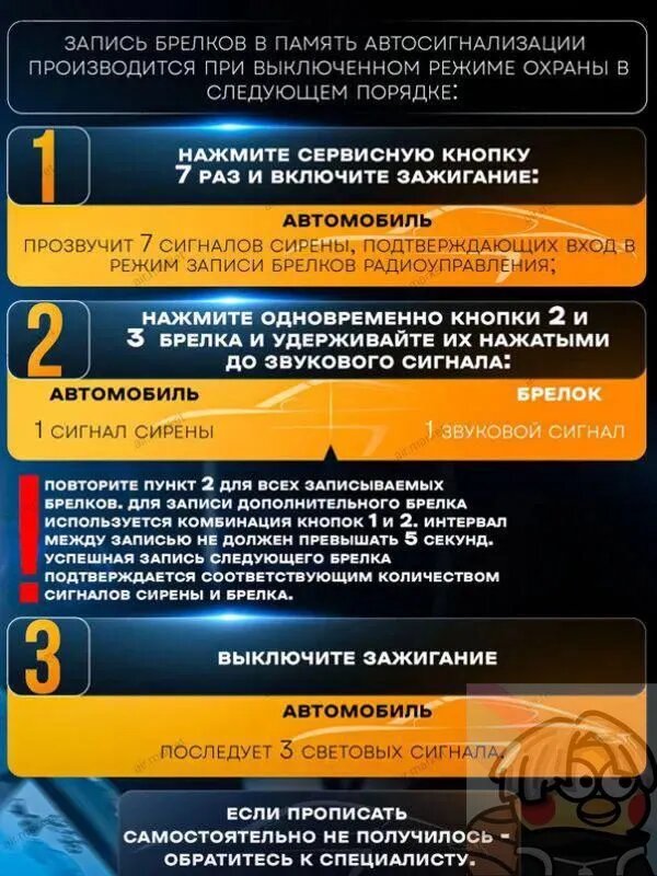 Автосигнализация — фото 1