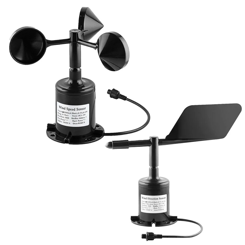 Датчик скорости и направления ветра UICPAL, RS485 Kit