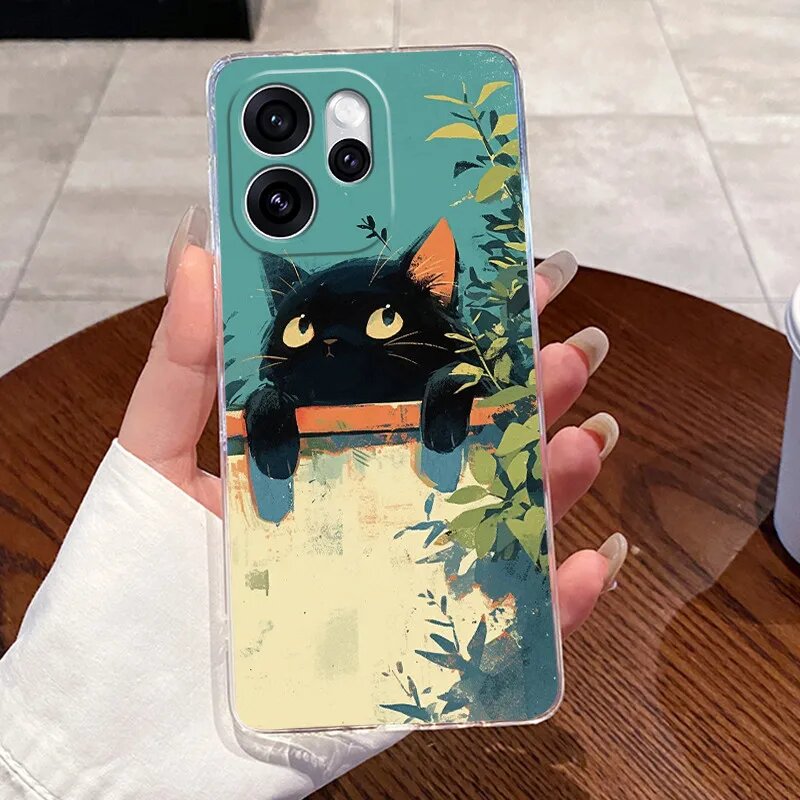 Чехол-желе для OPPO Reno15 F 5G, чехол для Reno 15 Pro Max 15PRO, TPU-TPU413, Oppo Reno 15 ProMax