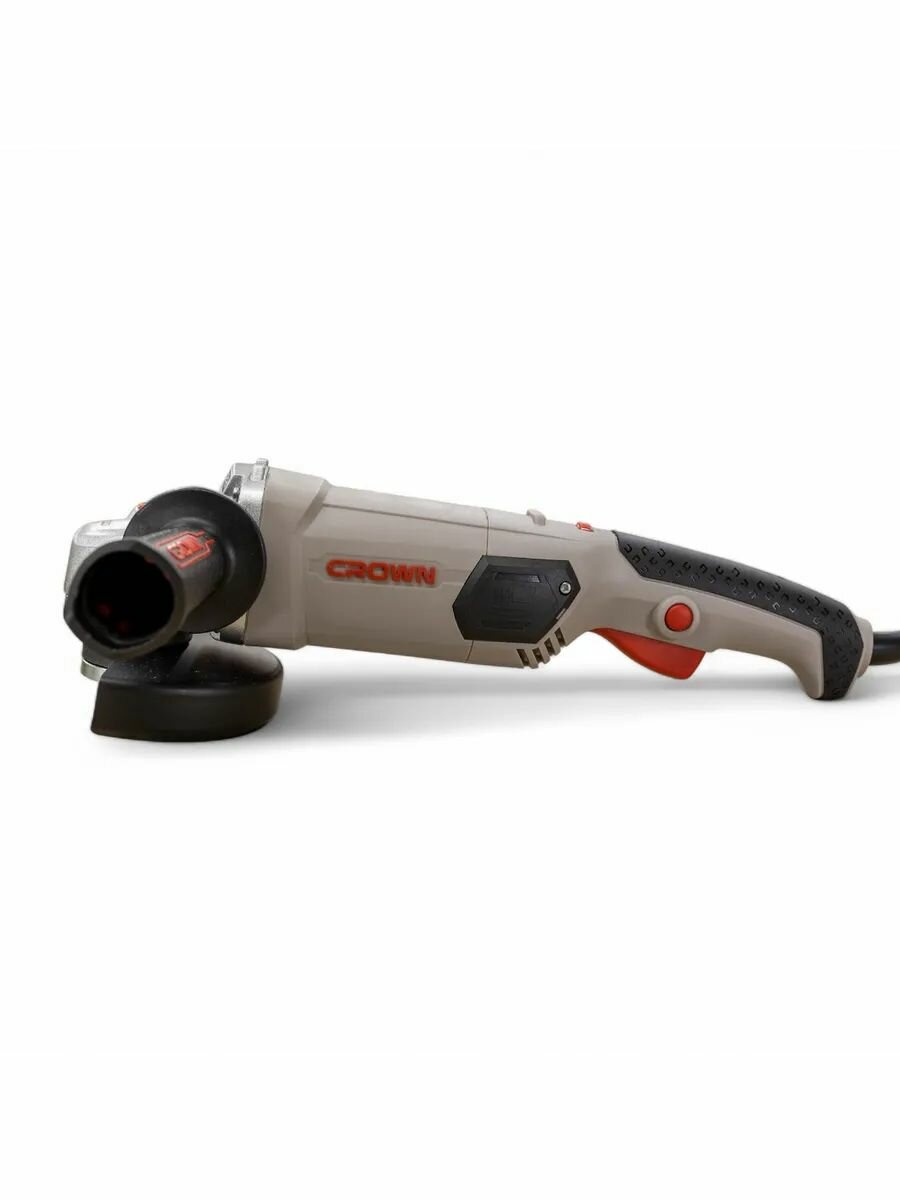 Угловая шлифовальная машина с регулировкой CROWN CT13506-125NV, 1200 Вт, 125 мм