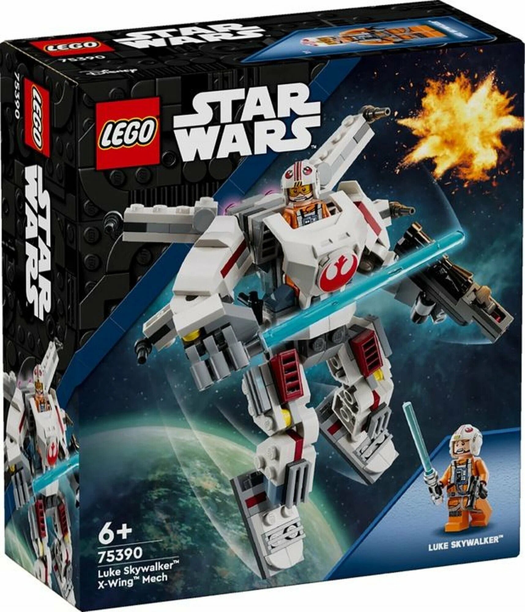 Конструктор LEGO Star Wars 75390 Luke Skywalker X-Wing Mech Мех