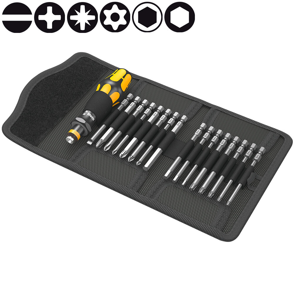 Набор WERA Kraftform Kompakt 60 ESD 051043