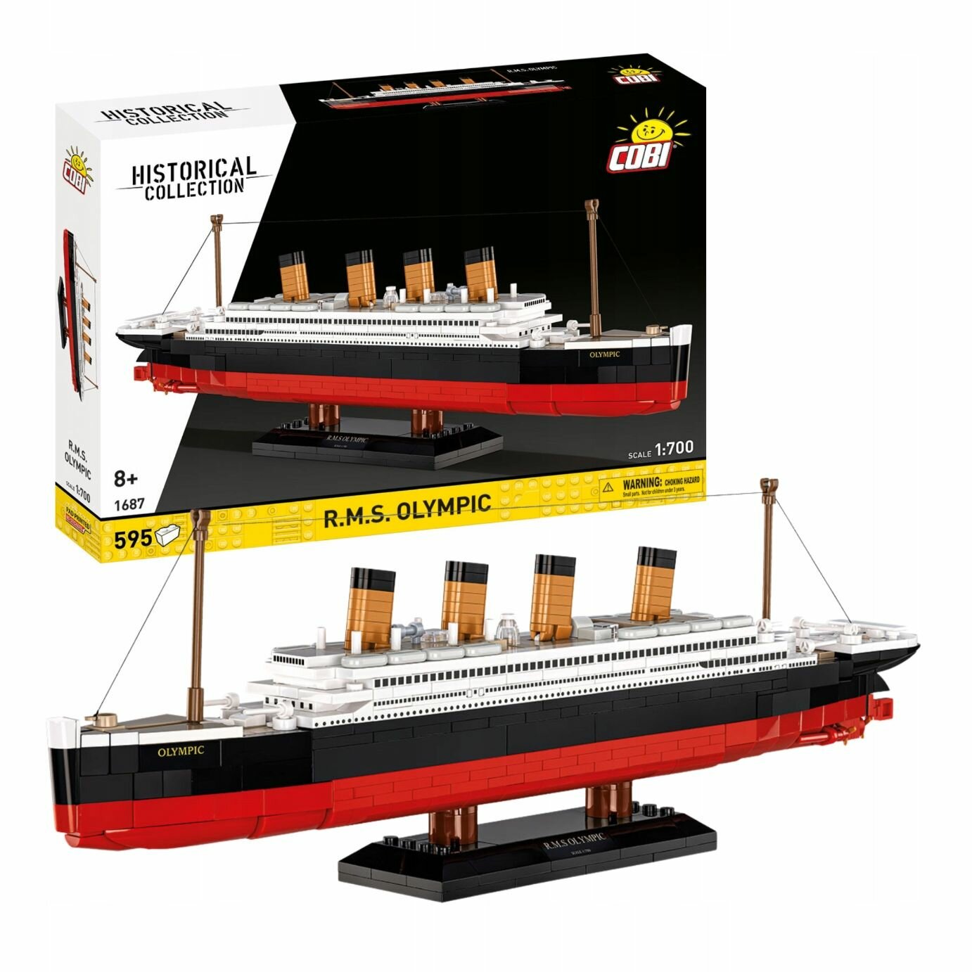 Конструктор Cobi Historical Collection - R.M.S. Olympic , 595 эл. - 1687