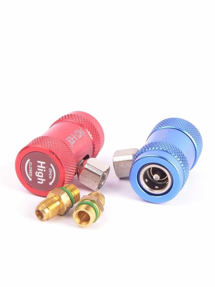 Муфта быстросъемная M12*1.5 -1/4" SAE Male x R1234yf side Female (022727)