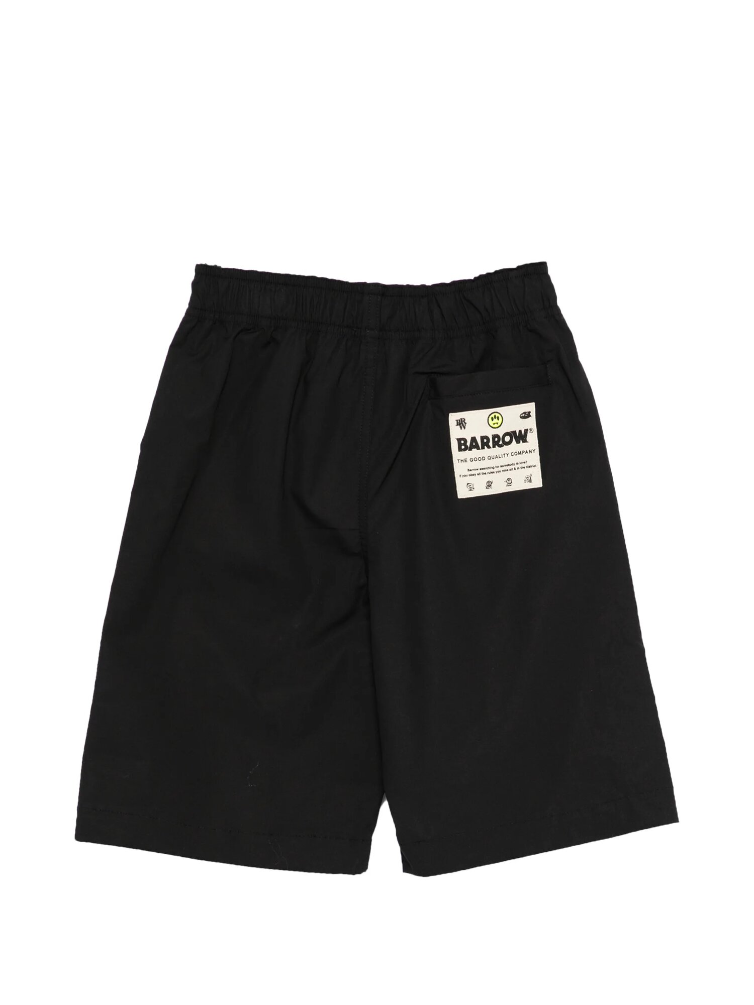 Шорты BARROW Buckled shorts, размер 4 года, черный — фото 1