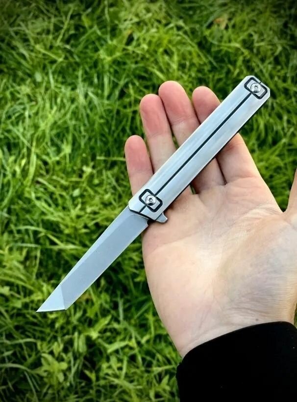 Нож складной Silver D2
