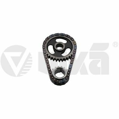 Ремкомплект ГРМ VIKA 11980240201 Skoda Felicia I, II 1.3 94-02, цепь и 2 звездочки