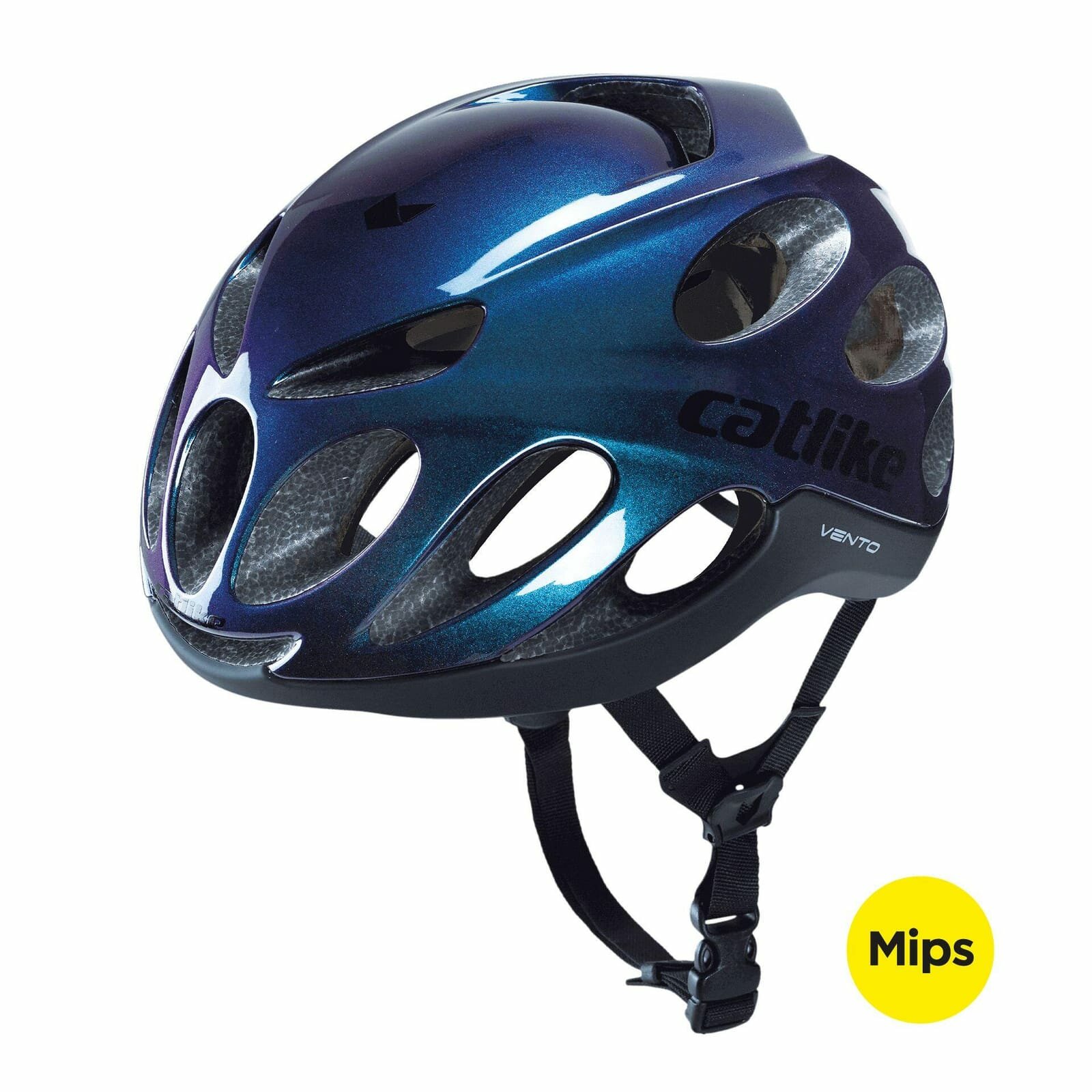 DECATHLON шлем защитный Catlike Vento MIPS, синий, размер L (58-60 см)
