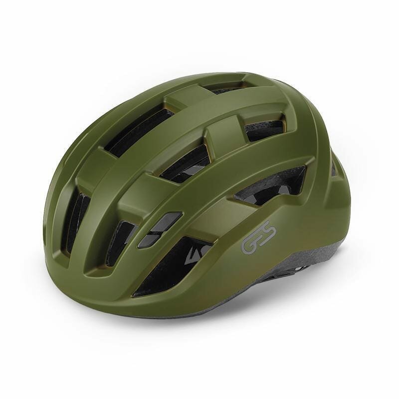 DECATHLON шлем защитный GES X-Way, зеленый, размер M/54-58 см