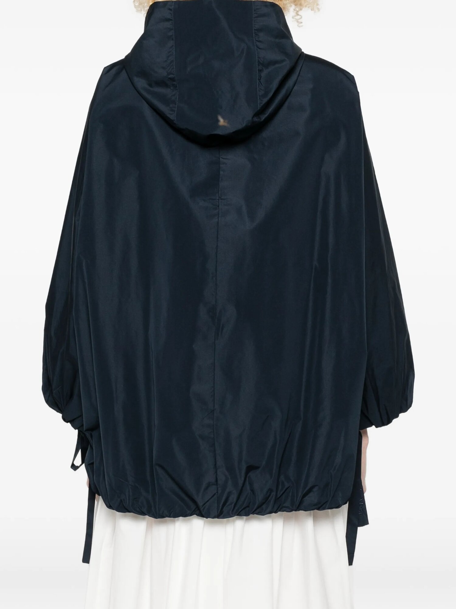Куртка Max Mara Hooded jacket, размер 44, синий — фото 1