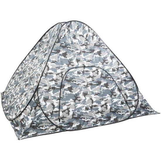 Палатка зима-лето автомат 2,3*2,3 КМФ дно на молнии (PR-D-TNC-036-2.3)