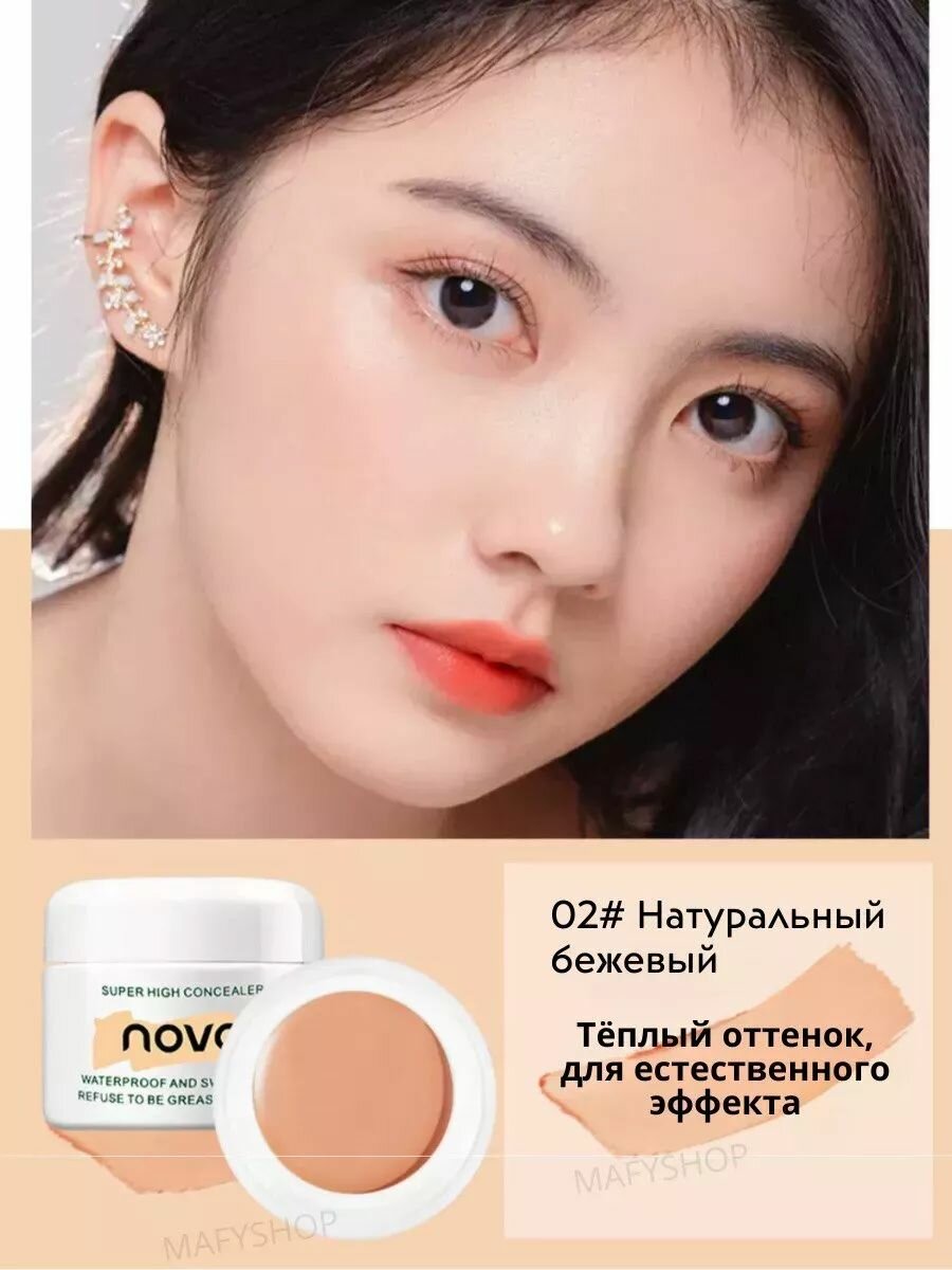 Консилер плотный для лица и глаз от темных кругов