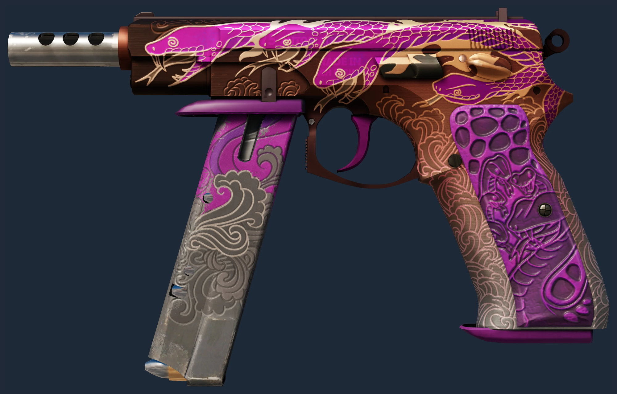 StatTrak™ CZ75-Auto | Сян-лю (Закалённое в боях) Скины CS2 с быстрой автовыдачей steam trade