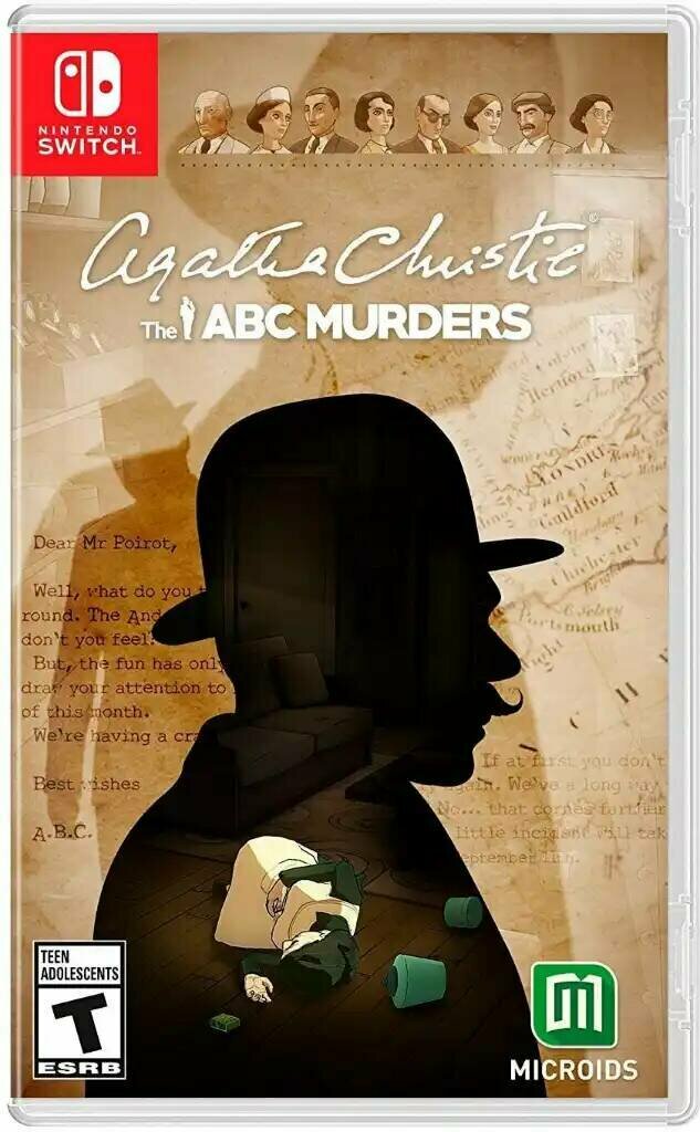 Agatha Christie - The ABC Murders, Nintendo Switch, русские субтитры