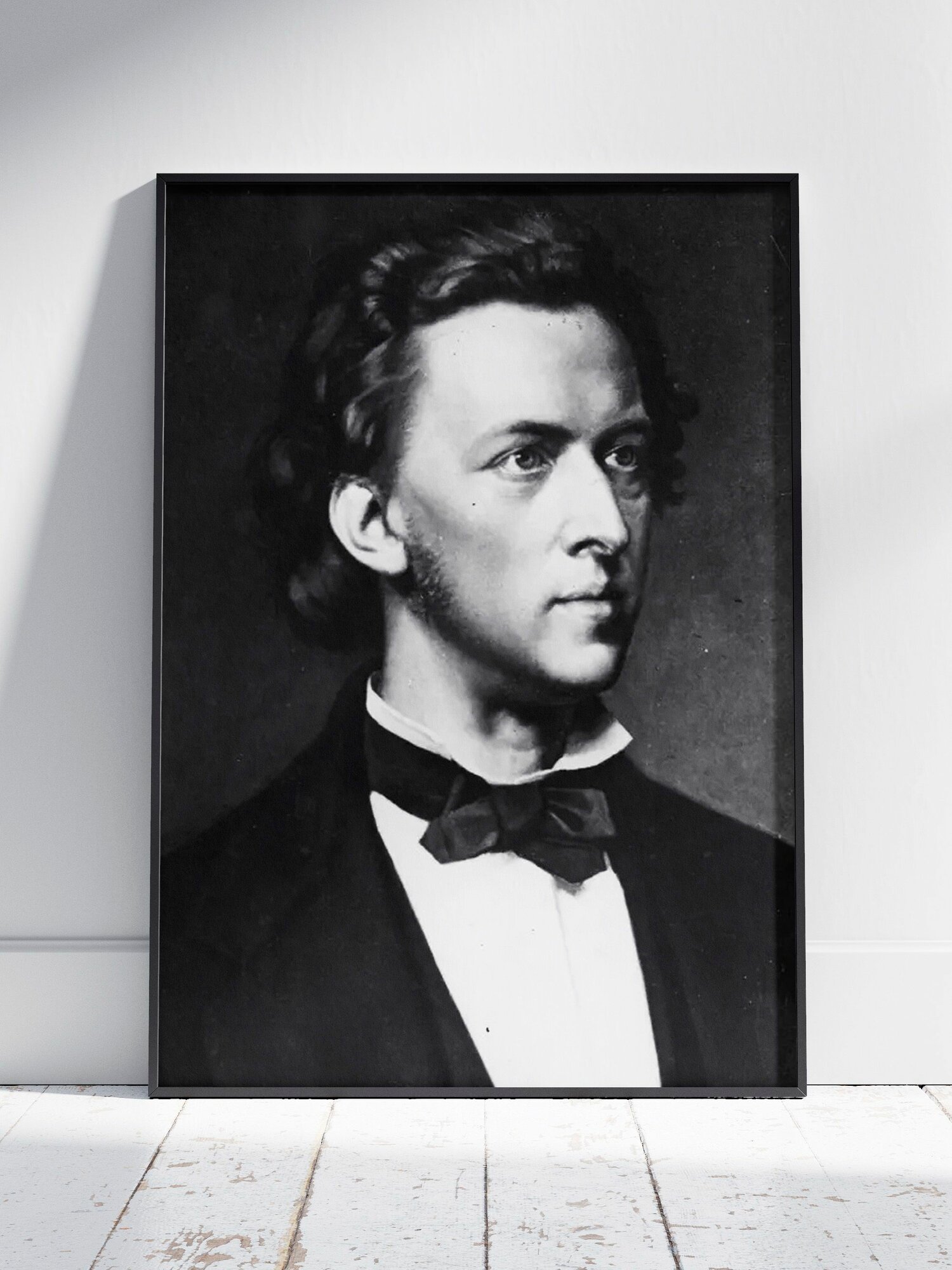 Плакат на стену для интерьера Фредерик Шопен (Frederic Chopin 1) - Постер по музыке и артисту формата A4 (21x30 см)