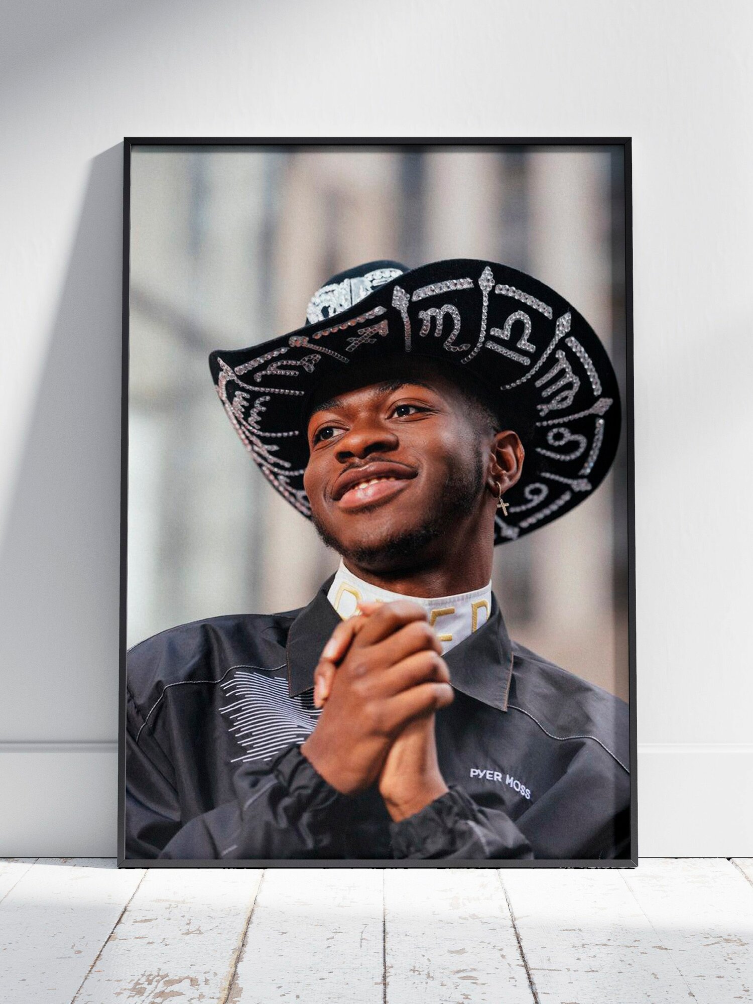 Плакат на стену для интерьера Лил Нас Икс (Lil Nas X 3) - Постер по музыке и артисту формата A4 (21x30 см)