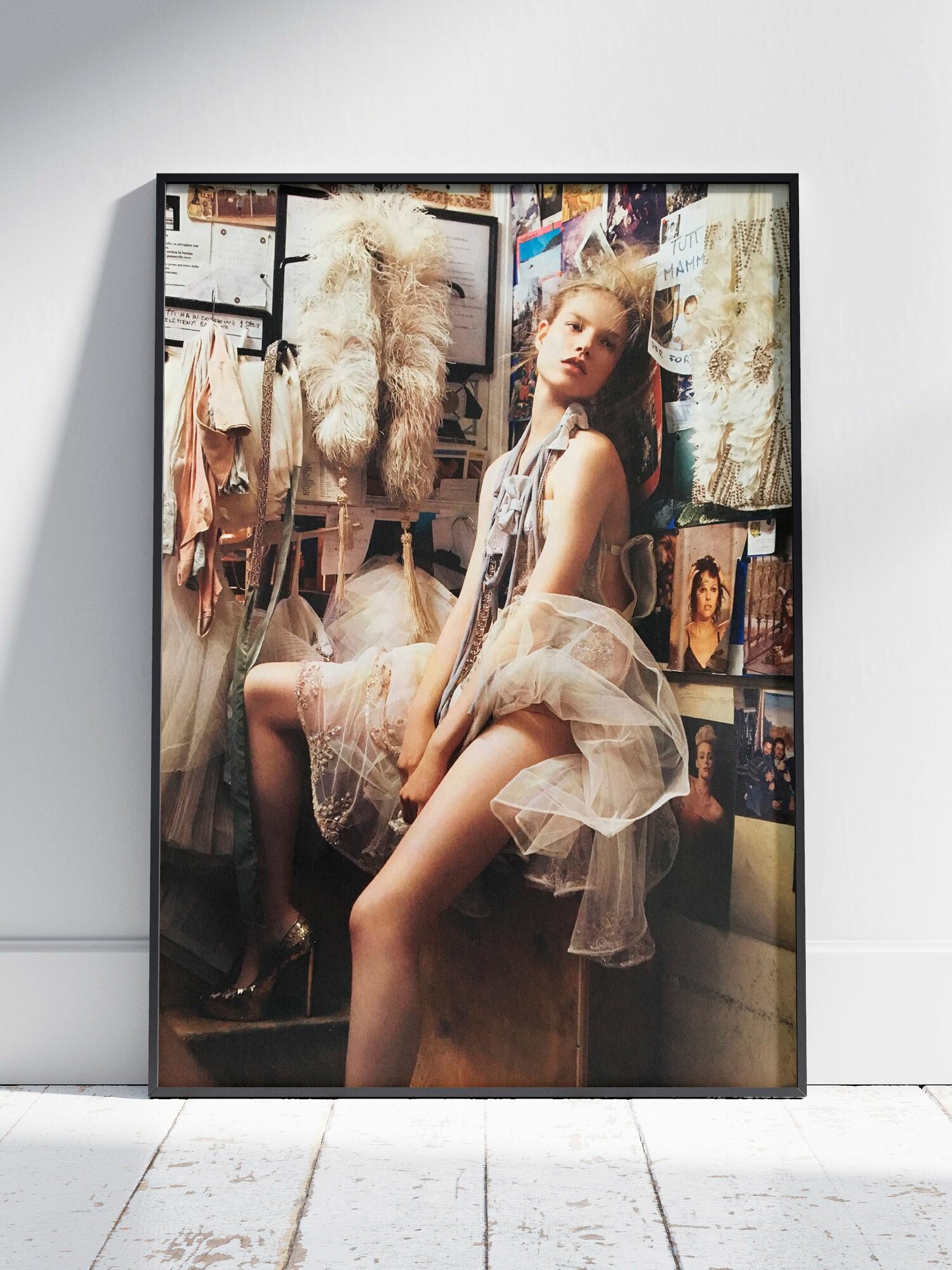 Плакат на стену для интерьера Стиль Декаданс (Decadent Fashion Style 3) - Постер по моде и эстетике формата A4 (21x30 см)