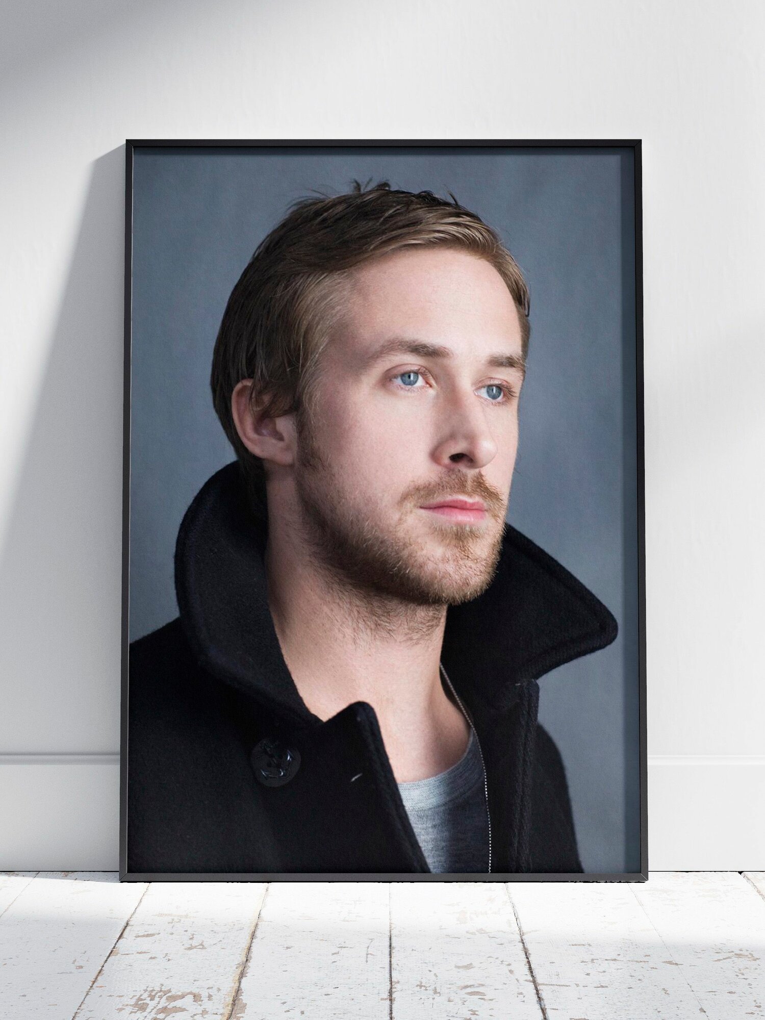 Плакат на стену для интерьера Райан Гослинг (Ryan Gosling 15) - Постер по актеру фильма, кино, сериала формата A4 (21x30 см)