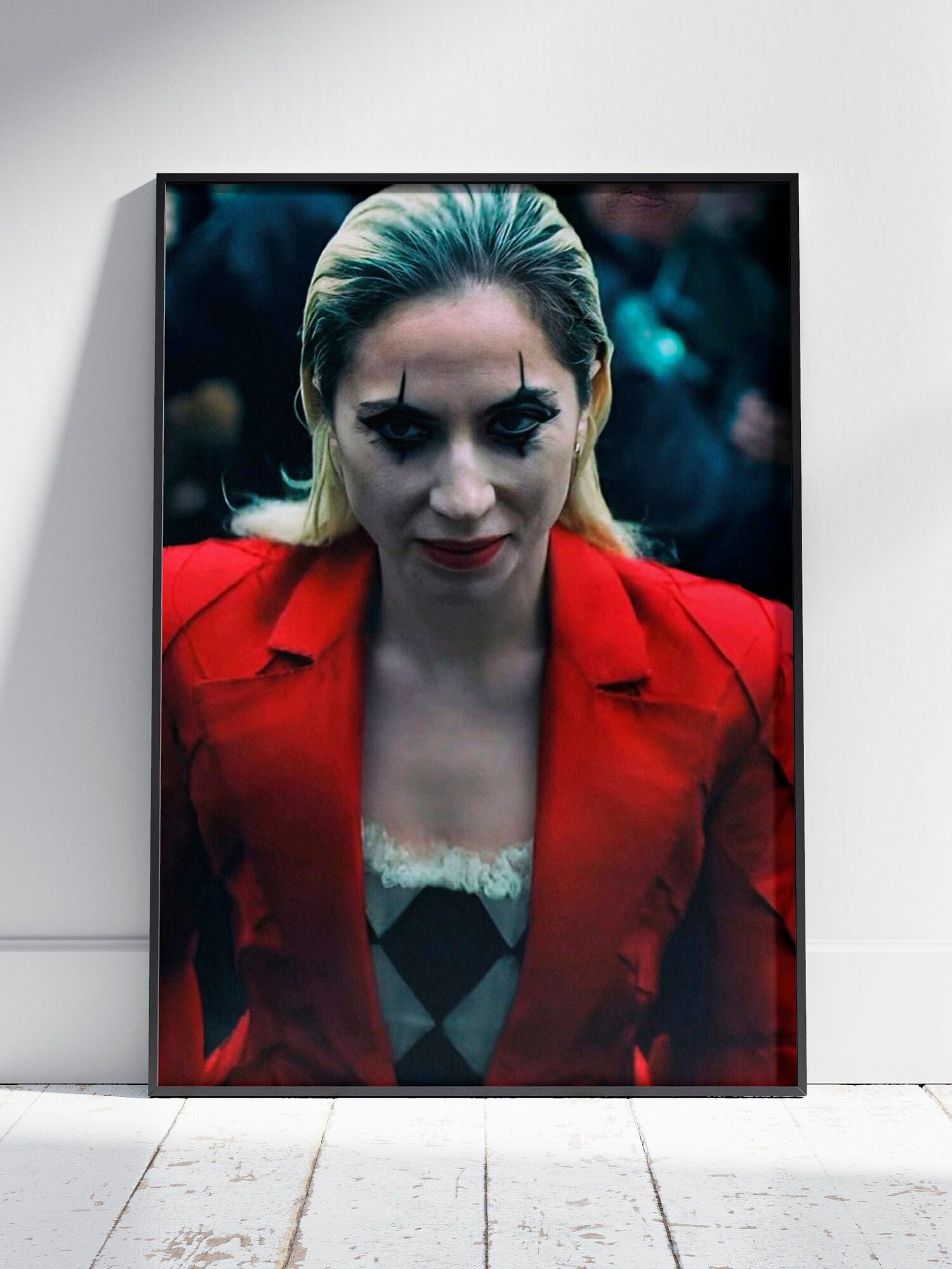 Плакат на стену для интерьера Joker 2019 (Джокер - безумие на двоих 7) - Постер по фильму и кино формата A4 (21x30 см)