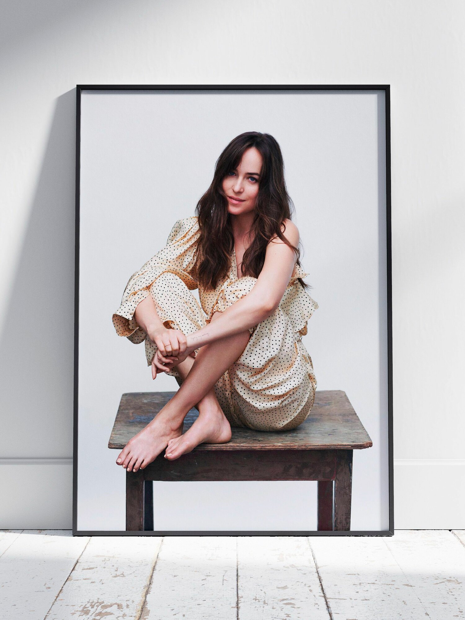 Плакат на стену для интерьера Дакота Джонсон (Dakota Johnson 51) - Постер по актеру фильма, кино, сериала формата A3 (30x42 см)
