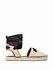 Эспадрильи DKNY Ribbon embroidery espadrilles, размер 36, разноцветный