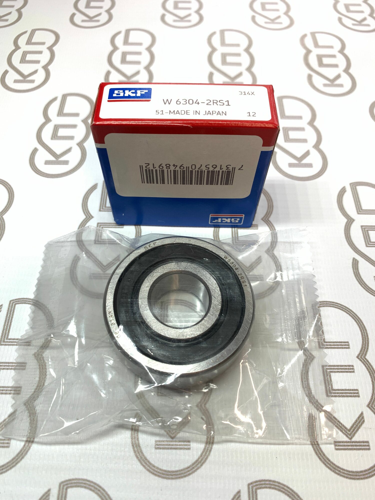 Подшипник SKF W6304 2RS1 нержавеюший