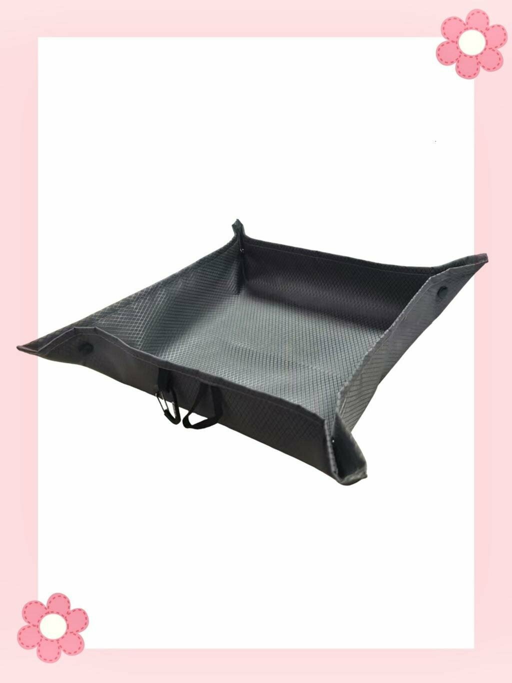 Фетровый органайзер-корзина, Серый