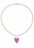 Бусы POISONED HEARTS, стекло, длина 42 см