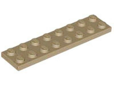 Деталь Lego 3034 Plate 2 x 8