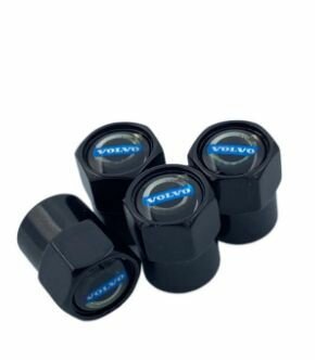 Колпачки на ниппель с логотипом VOLVO для колес/шин металлические