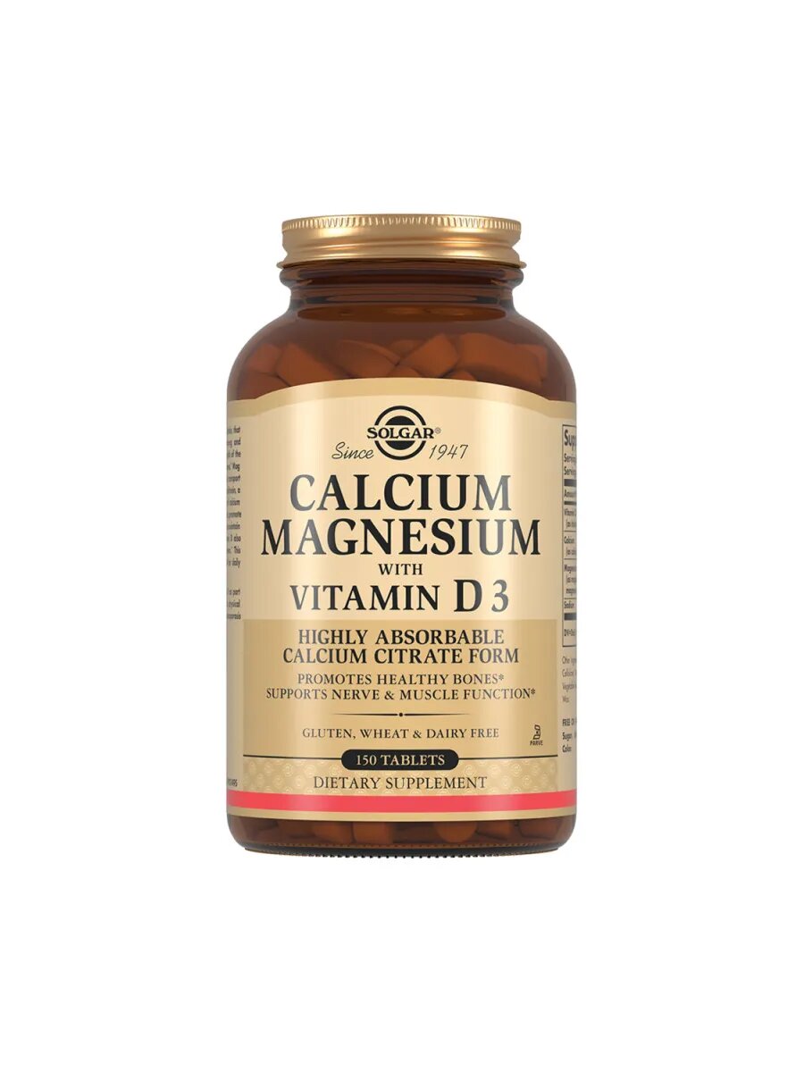 Solgar Кальций-Магний с витамином D3 / Calcium Magnesium wit