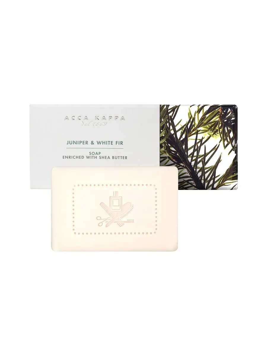 Acca Kappa Твердое туалетное мыло Juniper White Fir 15