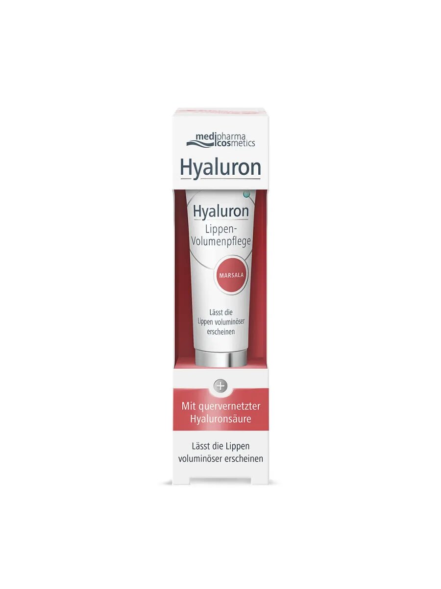 Medipharma Cosmetics Hyaluron Бальзам для объема губ марсала