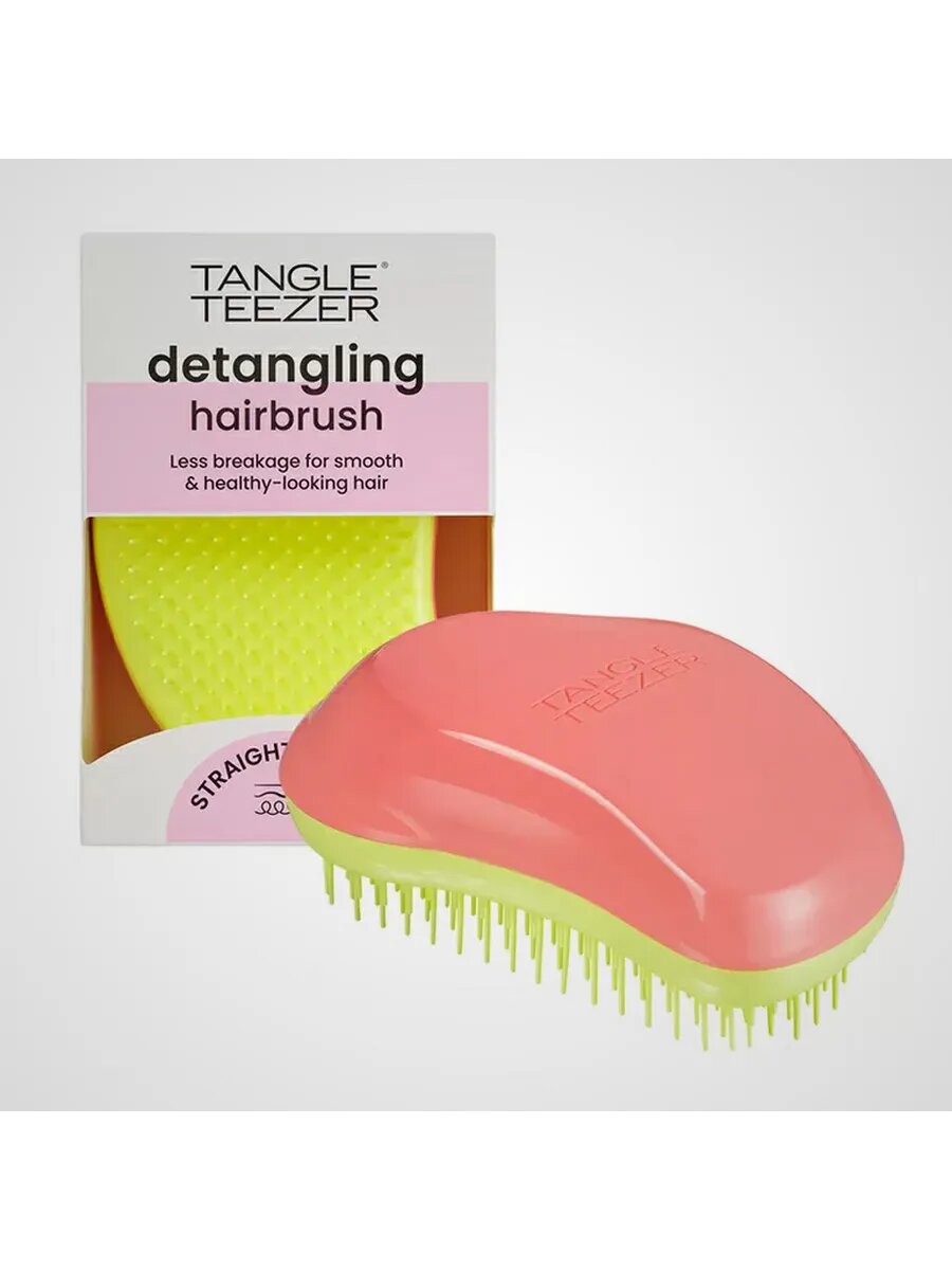 Teezer The Original Salmon Pink & Hyper Yellow Расческа 1 шт