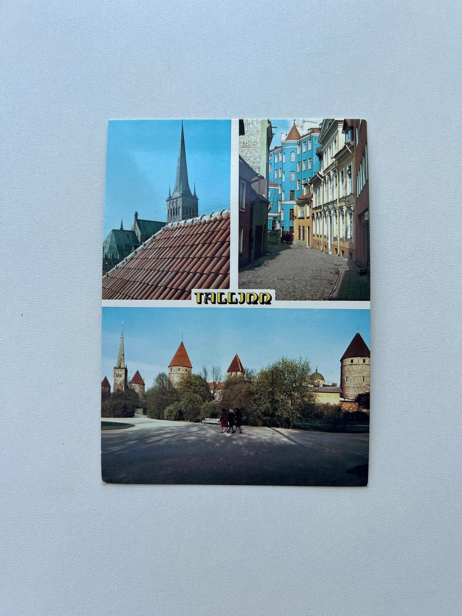 Открытка винтаж 1980-е г, "Tallin - Таллин"