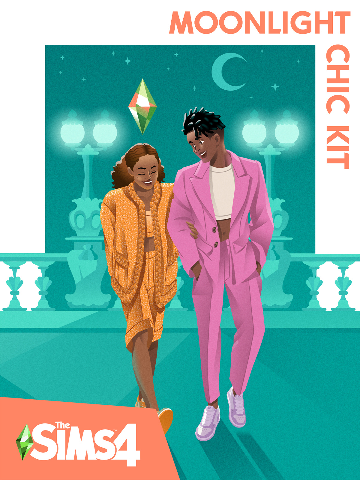 DLC The Sims 4 Moonlight Chic Kit Россия