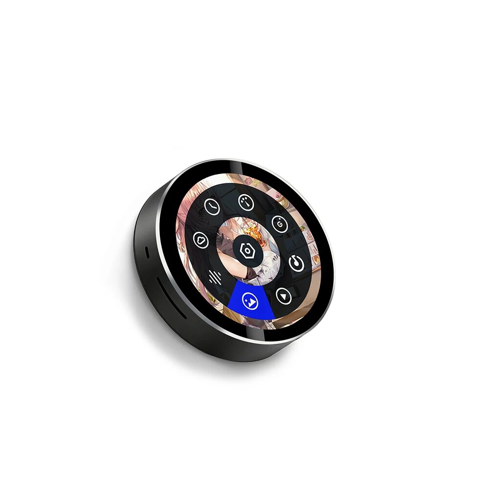 ESP32-S3 1.8-дюймовый круглый сенсорный TFT LCD-дисплей 360x360 1.8MetallicBlack