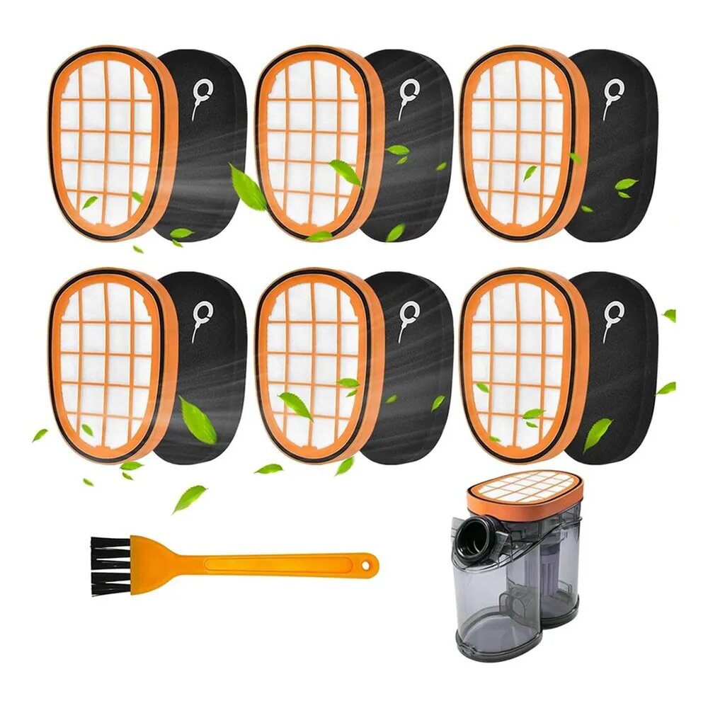 6 фильтров для аккумуляторного пылесоса Philips SpeedPro Max Aqua