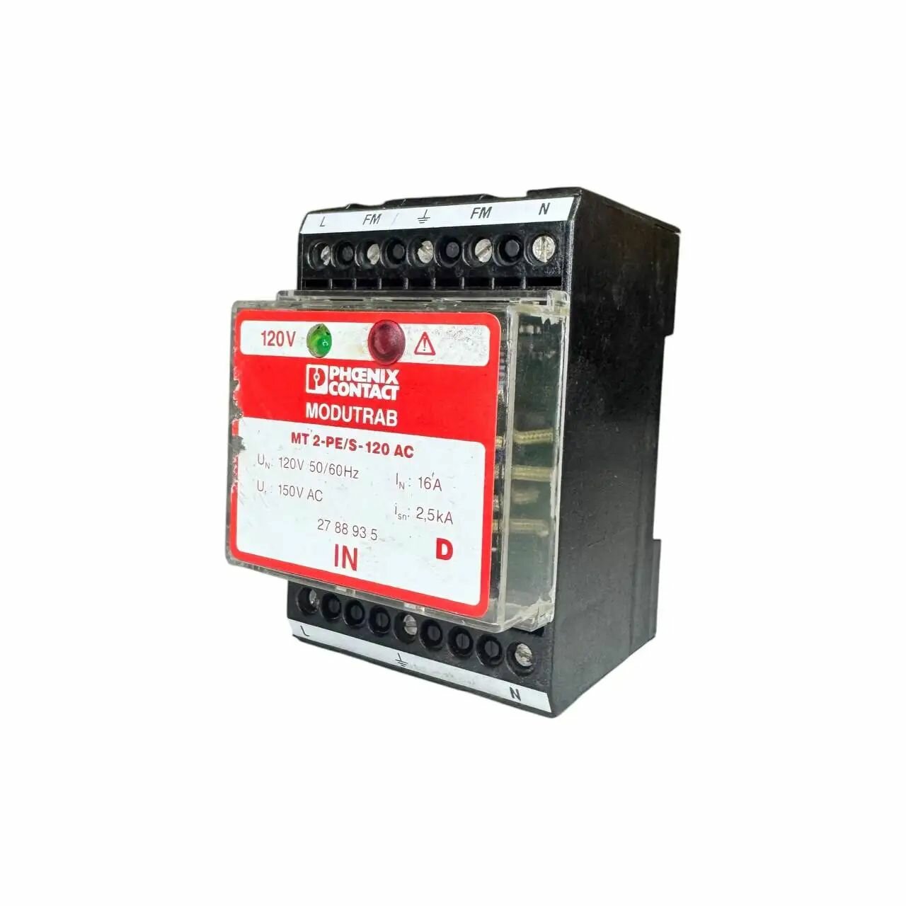 Устройство защиты от перенапряжений MT 2-PE/S-120 Phoenix Contact Б/y