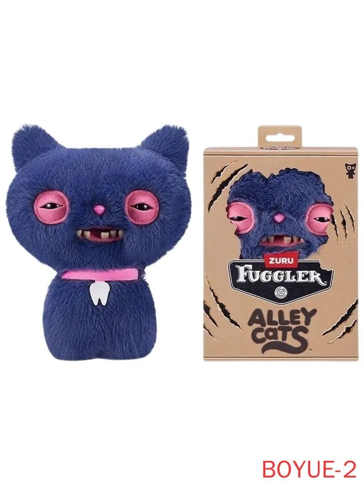 Милый плюшевый зубной монстр ZURU Fuggler Sphinx Cat 6 Мягкая игрушка 45 см