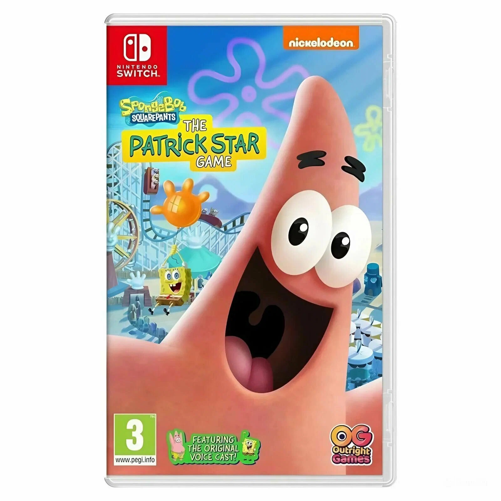 SpongeBob SquarePants The Patrick Star Game, Nintendo Switch, английская версия