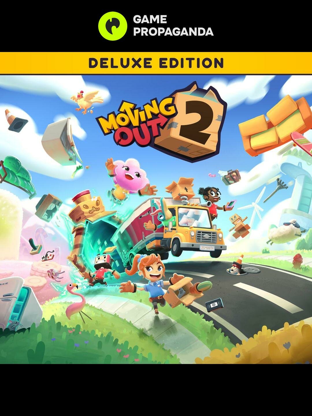 Игра Moving Out 2 - Deluxe Edition PS4, PS5 + 101 TRY на баланс PSN. Турция. Цифровая версия