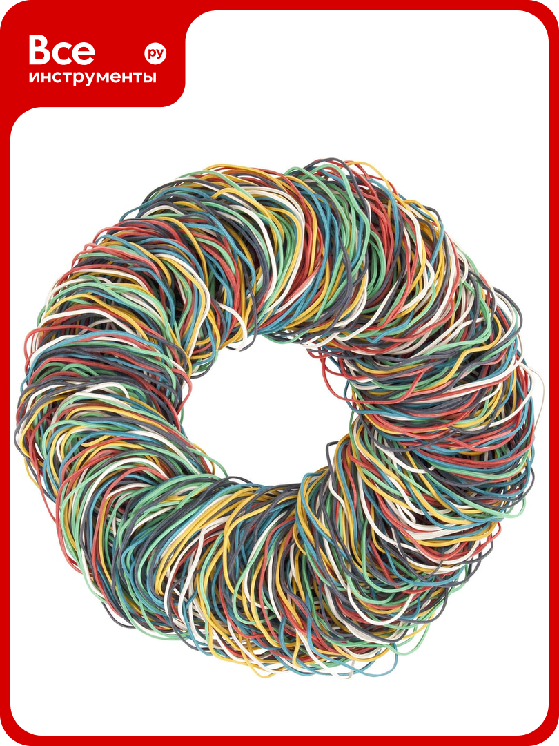 Банковские универсальные резинки BRAUBERG 1000 г 440051