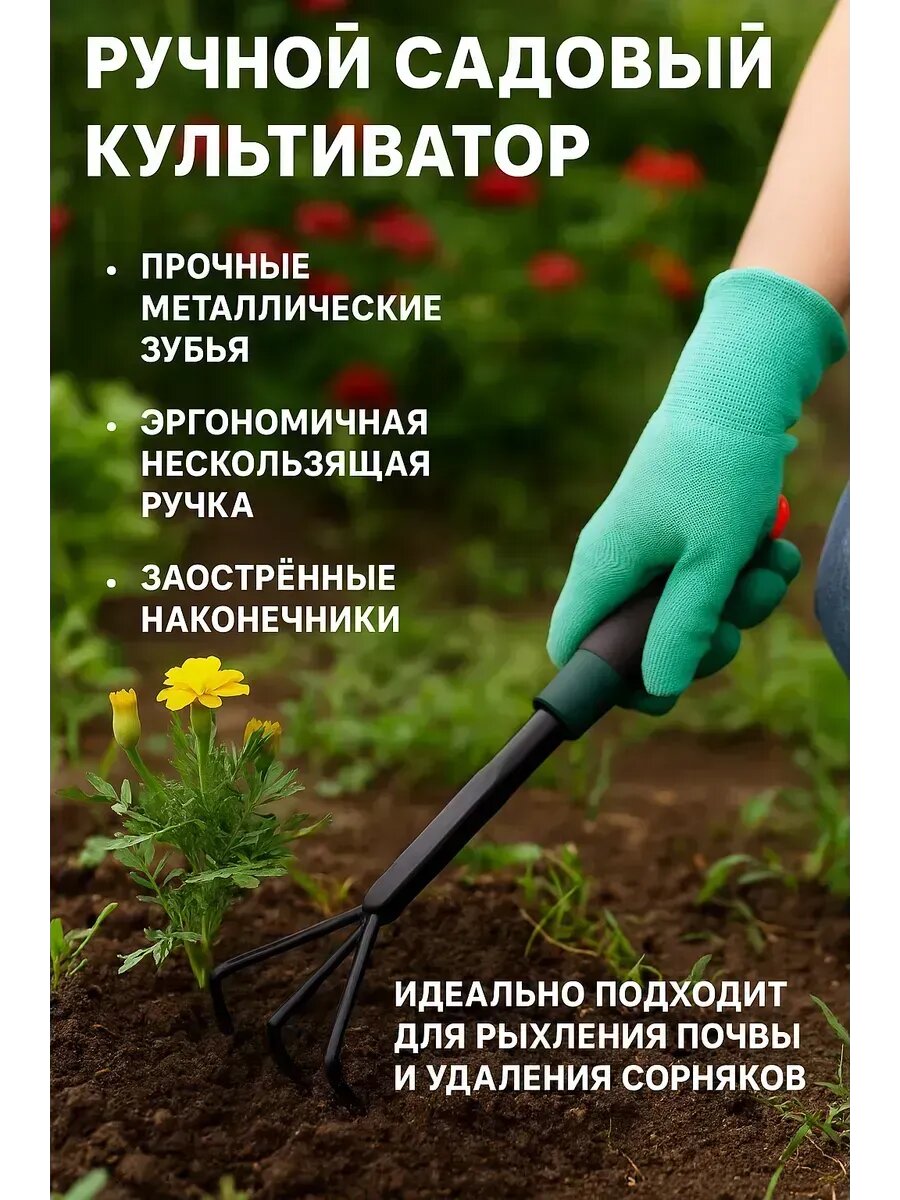 Ручной культиватор торнадо