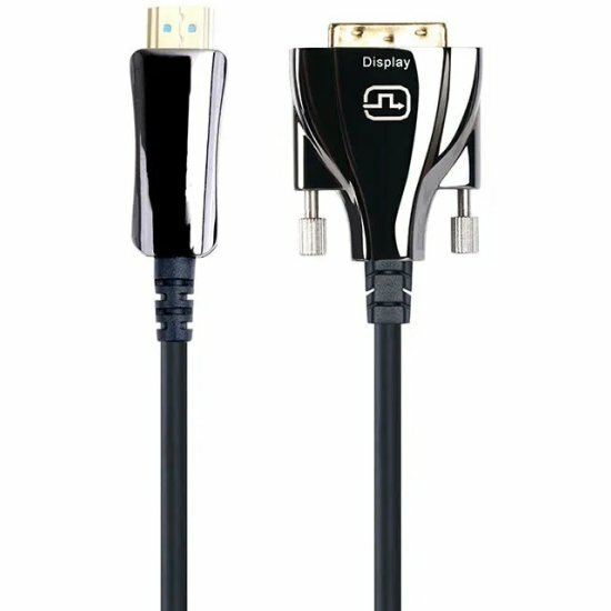 Активный оптический кабель Noname iOpen HDMI(m)-DVI(24+1)m 20м (AD3741E-20.0)
