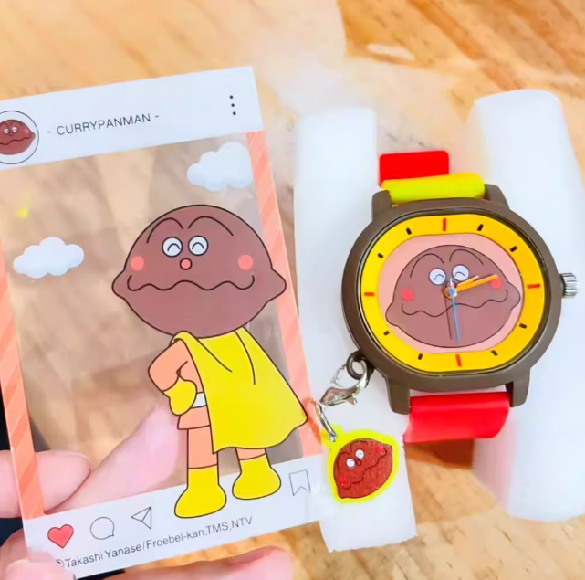 Anpanman Watch серия слепой коробки Милые детские мультфильмы co брендовые периферические часы