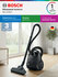 Bosch Пылесос проводной BGLS2BA2, Серия 2, 3 насадки, 600 Вт, мешок 3.5 л, сухая...