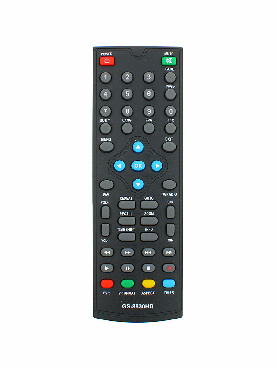 Пульт к GS GoldStar GS-8830HD DVB-T2 (для цифровой приставки)