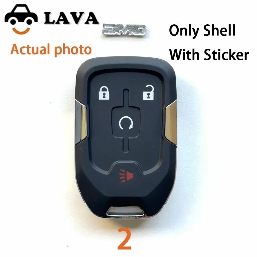 Смарт-дистанционный ключ LAVA HYQ1AA HYQ1EA для Chevrolet, GMC Terrain и Acadia — сменный ключ с логотипом для авто