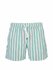 Шорты для плавания FEDELI Striped drawstring swim shorts, размер 50, зеленый,
